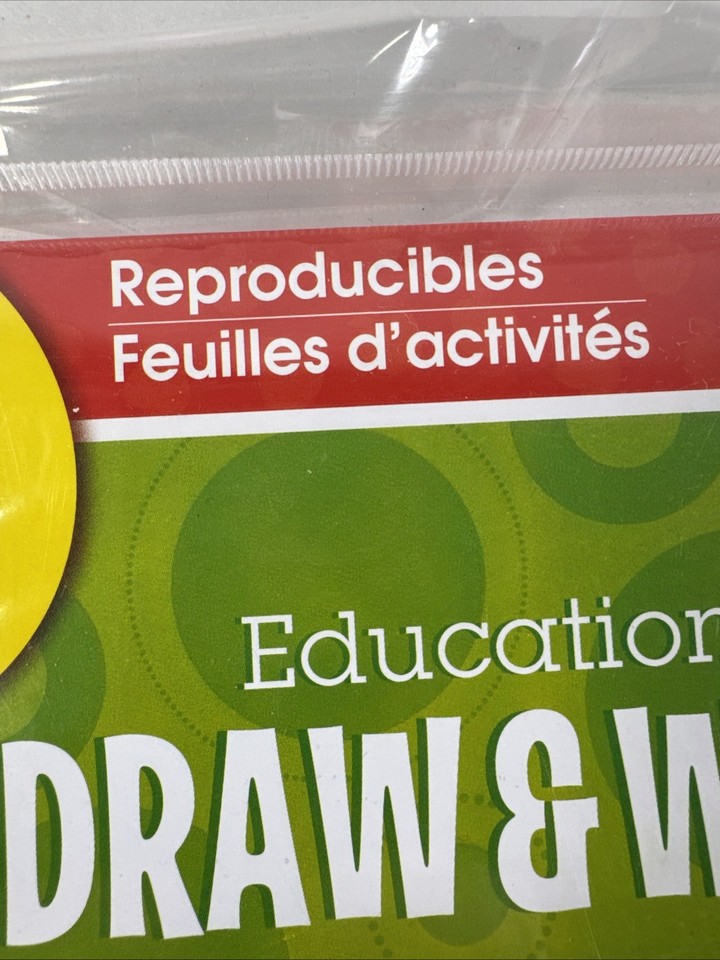 NEW SEALED DRAW & WRITE Grade 1-3 Reproducibles by Teaching Tree | eBay