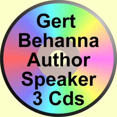 GERT BEHANNA 3 CDs GOD IS NOT DEAD + 2 OTHER TALKS ALCOHOLICS ANONYMOUS ...