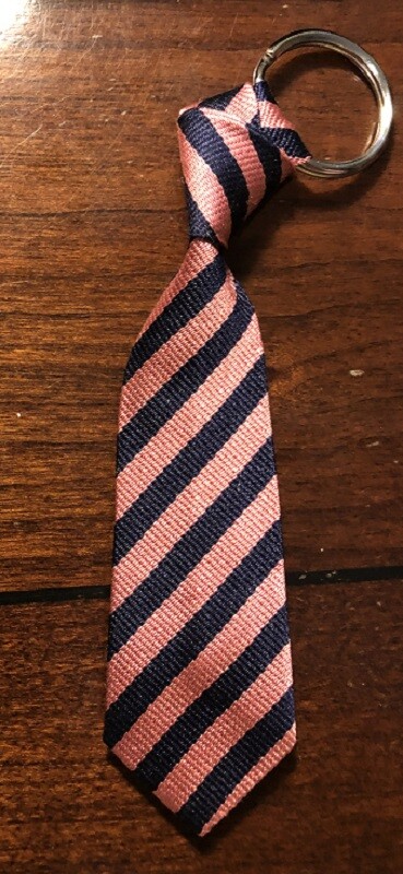 Fabric Necktie Keychain - New - approximately 5" x 1.5" | eBay