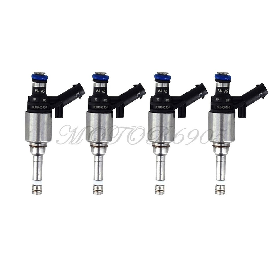 4PCS BOSCH Fuel Injectors 06H906036G for Audi A4 TT VW Jetta Golf CCTA ...