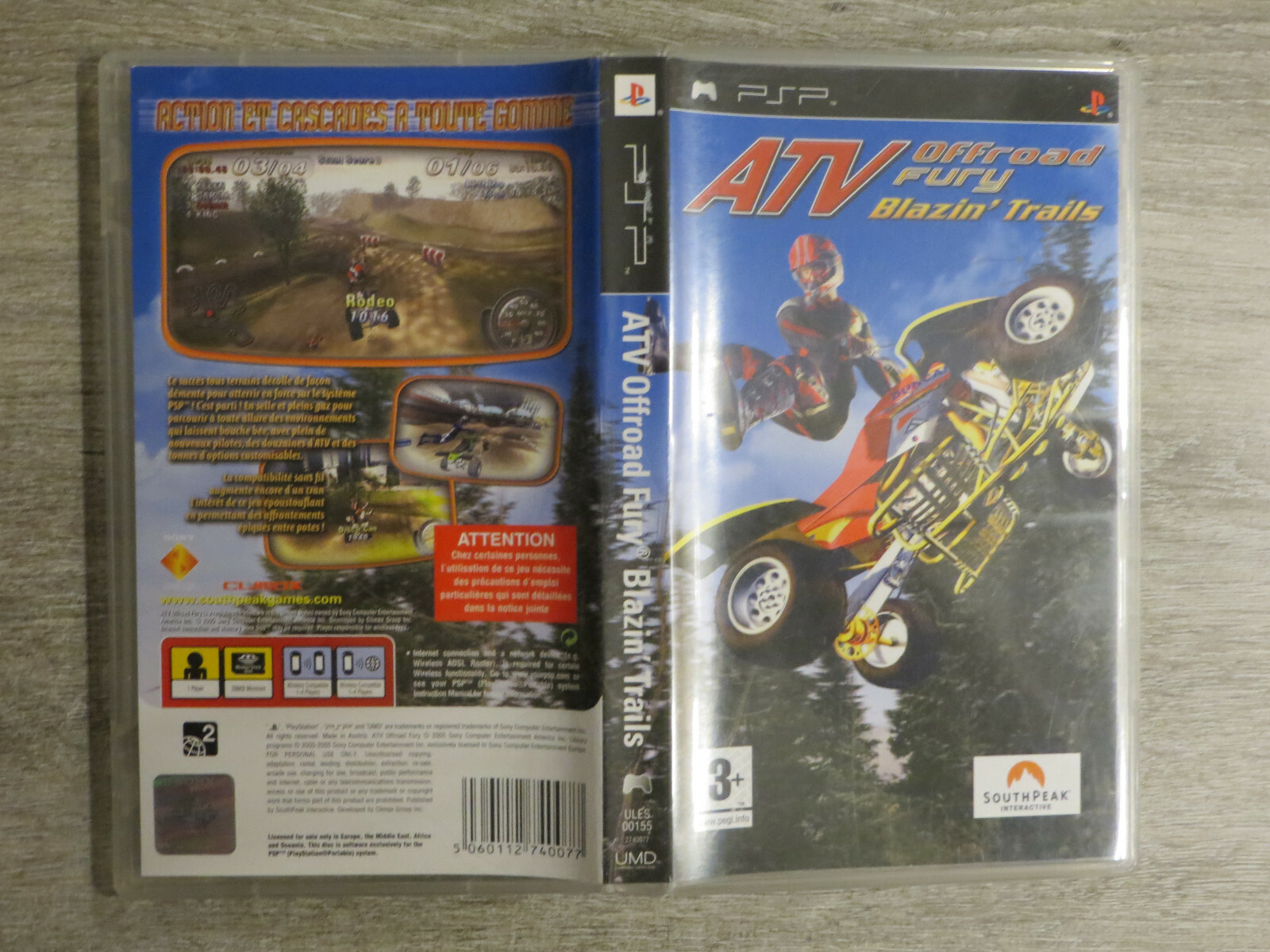 ATV Offroad Fury: Blazin' Trails PSP - Prix - Photo - Présentation