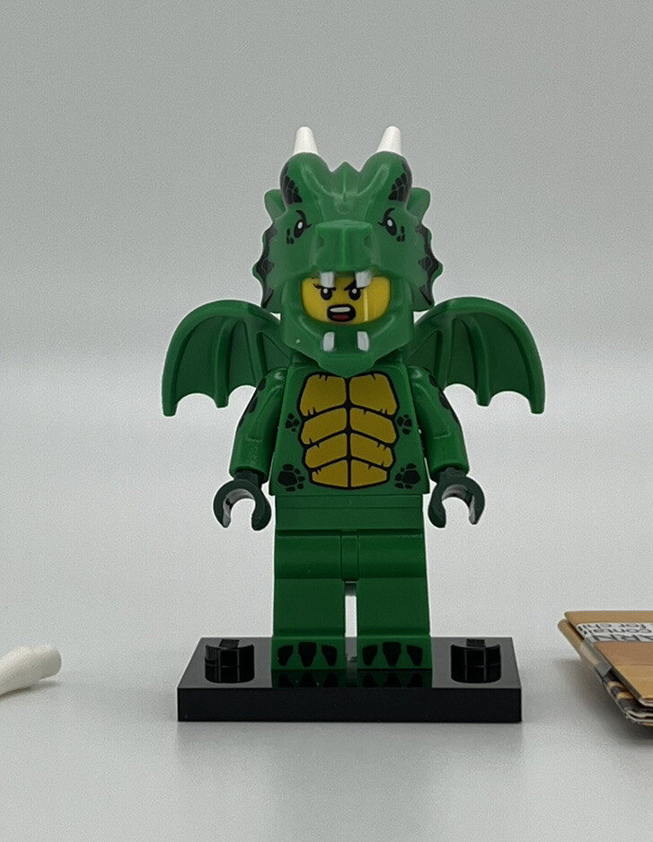 NEW LEGO Green Dragon Costume, Series 23 CMF Collectible 71034 ...