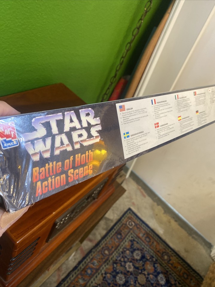 1995 Star Wars ESB Battle of Hoth Action Scene Model Kit #8743AMT/ERTL ...