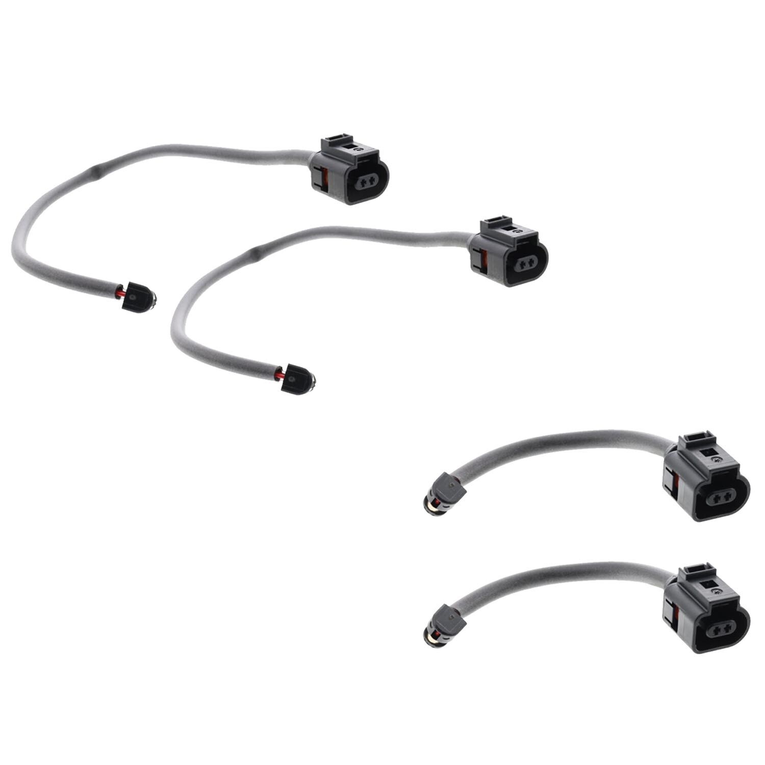 Newparts Front Rear Disc Brake Pad Wear Sensors Kit for Porsche Cayenne ...