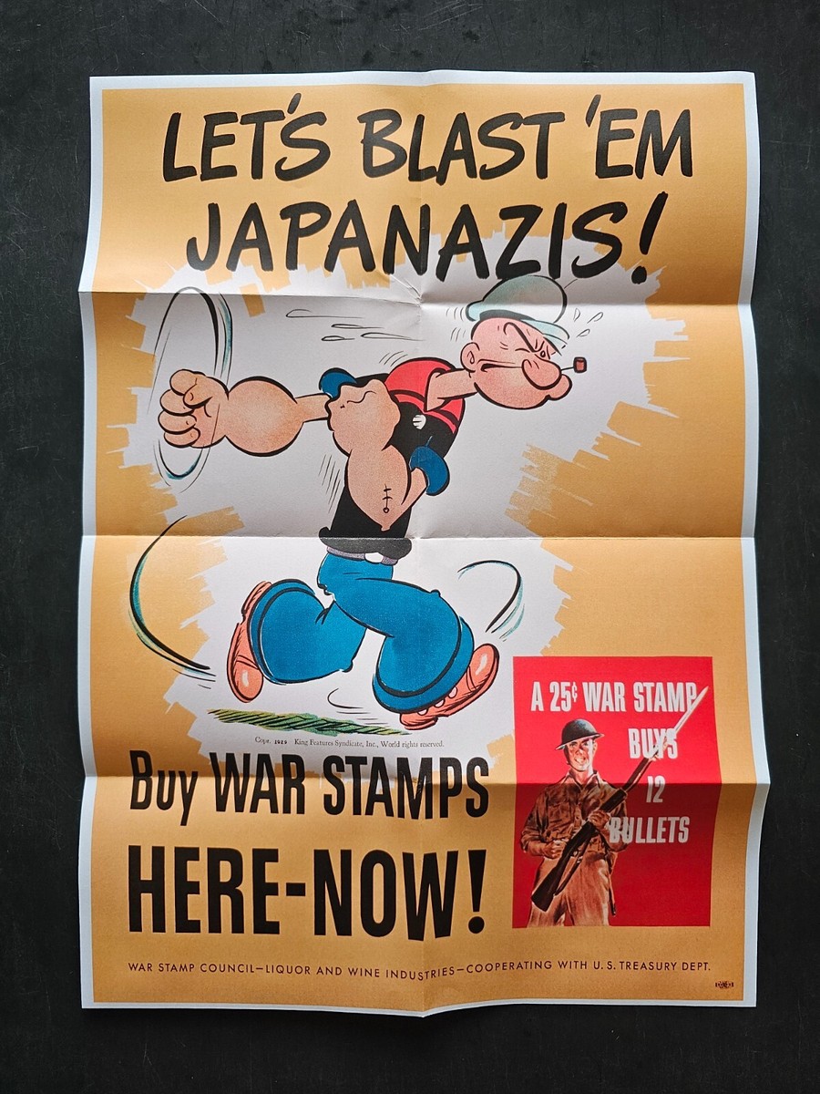 American Anti Japanese Ww2 Propaganda