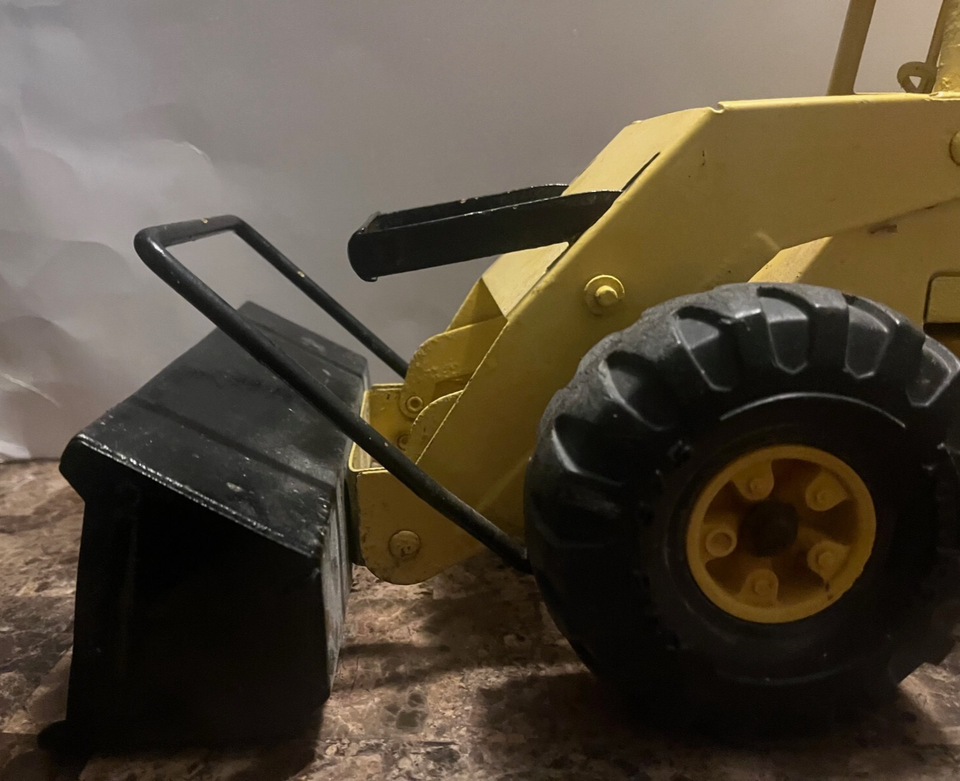 Vintage Yellow Mighty Tonka Front End Loader Steel Toy Truck 1970s 22" | eBay