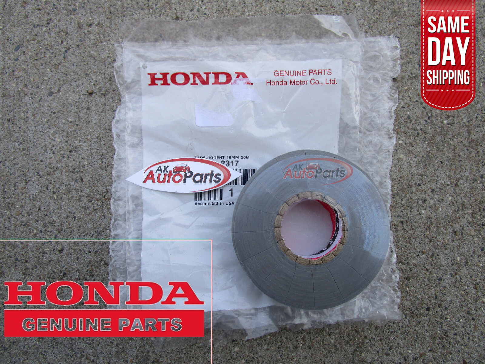 HONDA ACURA GENIUNE RAT MICE RODENT PROOF ELECTRICAL TAPE QTY 1 OEM ...