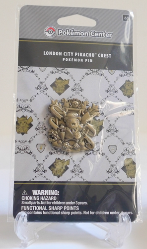 Pokemon Center London Exclusive Pikachu Crest Pin - Pin's | eBay