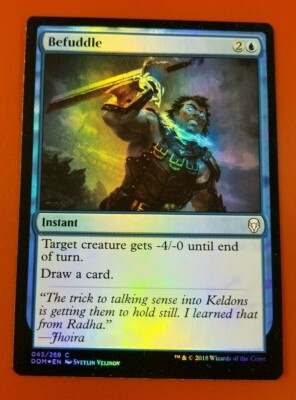 1x Befuddle | FOIL | Dominaria | MTG Magic Cards | eBay