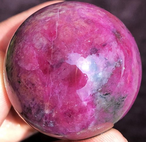 1.46" 95.8g Museum!!! Natural Red Ruby in Green Zoisite Crystal Gem ...