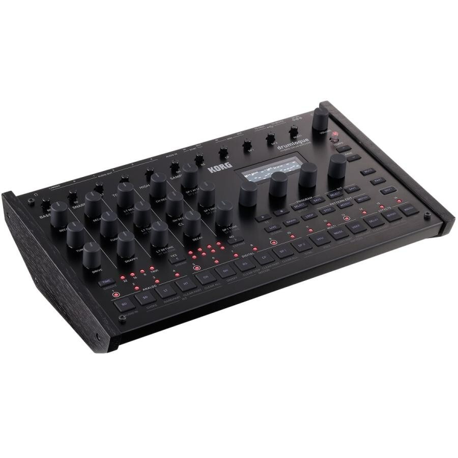 Korg drumlogue Hybrid Drum Machine Equipped with "Nano" Synth Plug-in ...