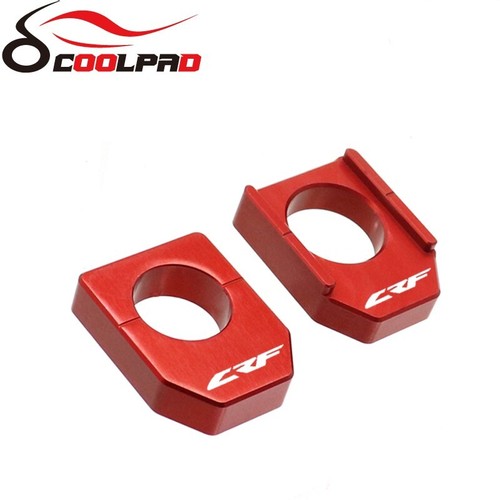 CNC Axle Blocks Chain Adjuster Fit Honda CRF300L CRF250L/250M CRF250L ...