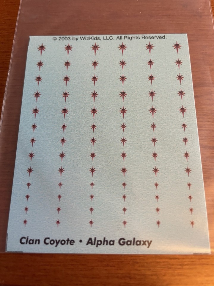 Battletech FPG Decals Clan Coyote | eBay