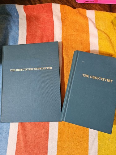 The Objectivist Newsletter, 2 Volumes, Ayn Rand Hardcovers | eBay