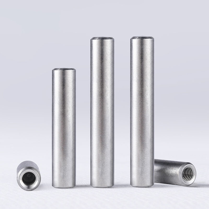 Dowel Pins with Internal Thread A2(304) Stainless Steel M3 M4 Thread ...