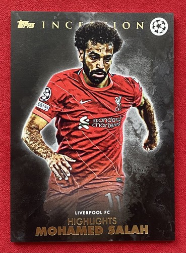 Mohamed Salah 2021-22 Topps Inception UEFA Highlights Liverpool FC | eBay