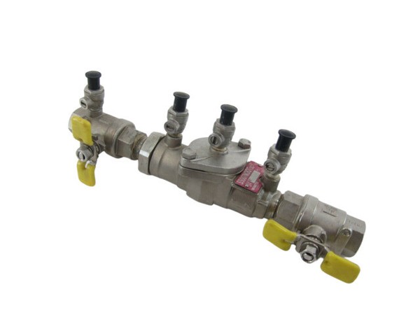 Watts SS007M3-QT 1/2" Stainless Steel Backflow Preventing Single Entry ...