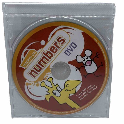 2006 Hooked On Numbers DVD Only - Early Learning Music Cartoons | eBay