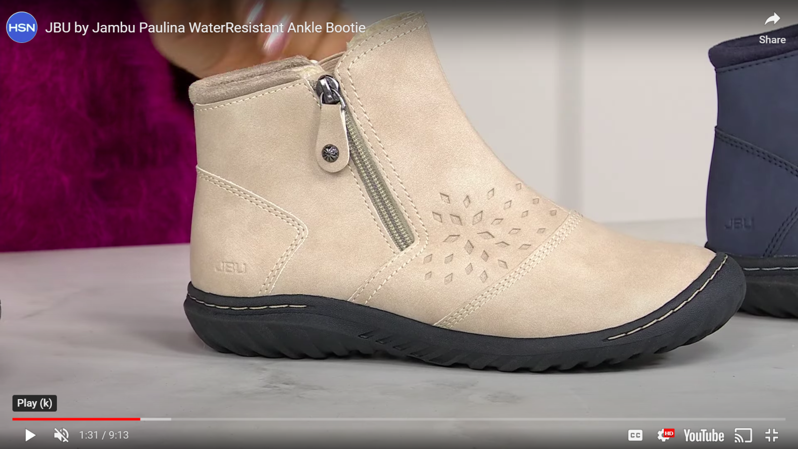 JBU by Jambu Paulina Water-Resistant Ankle Bootie Different Colors ...