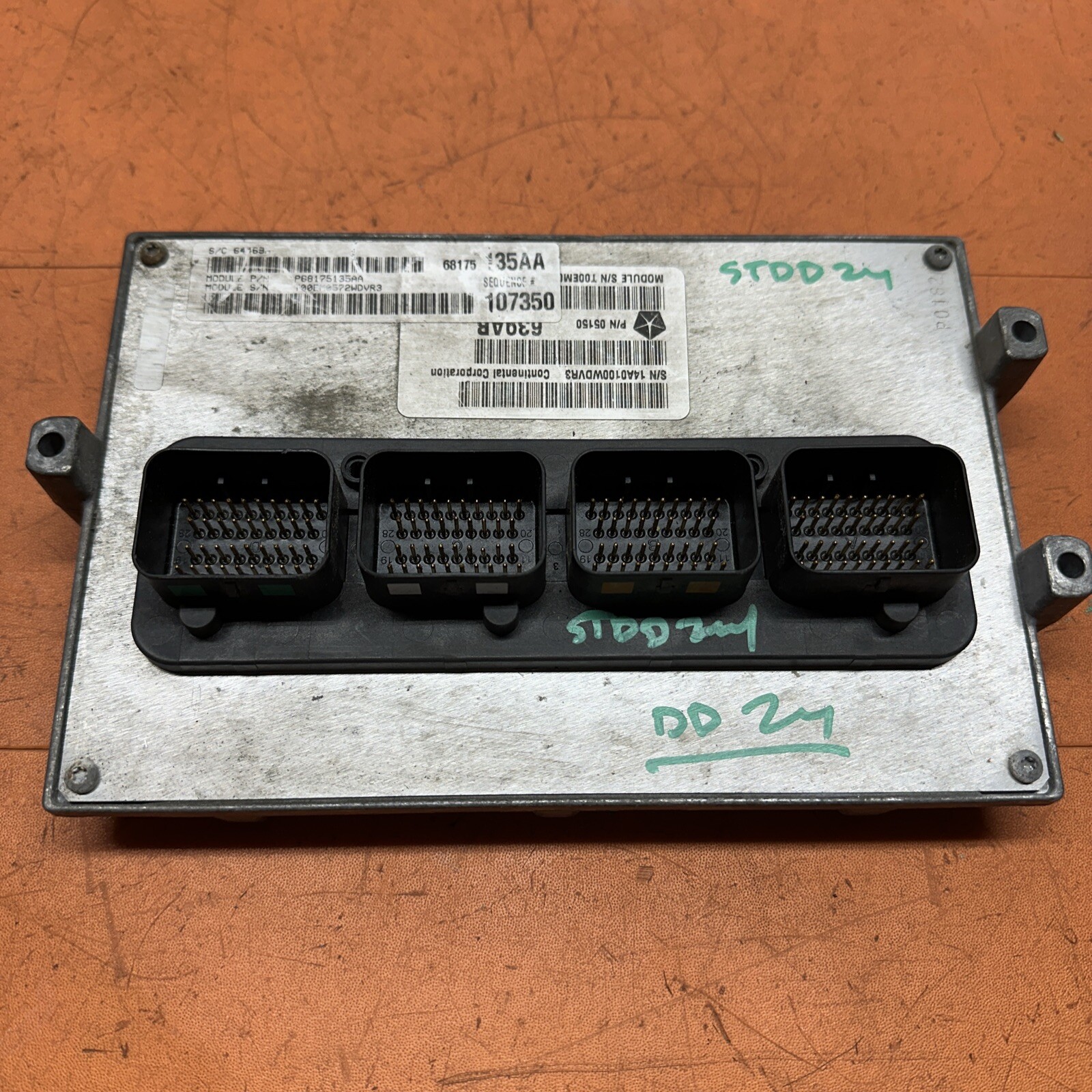 68175135AA | 2012 DODGE DURANGO 5.7L POWERTRAIN CONTROL MODULE OEM ECM ...
