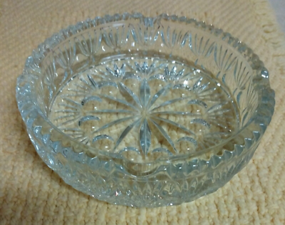 Vintage PRINCESS HOUSE 24% Lead Crystal ROYAL HIGHLIGHTS 6.25" Round ...