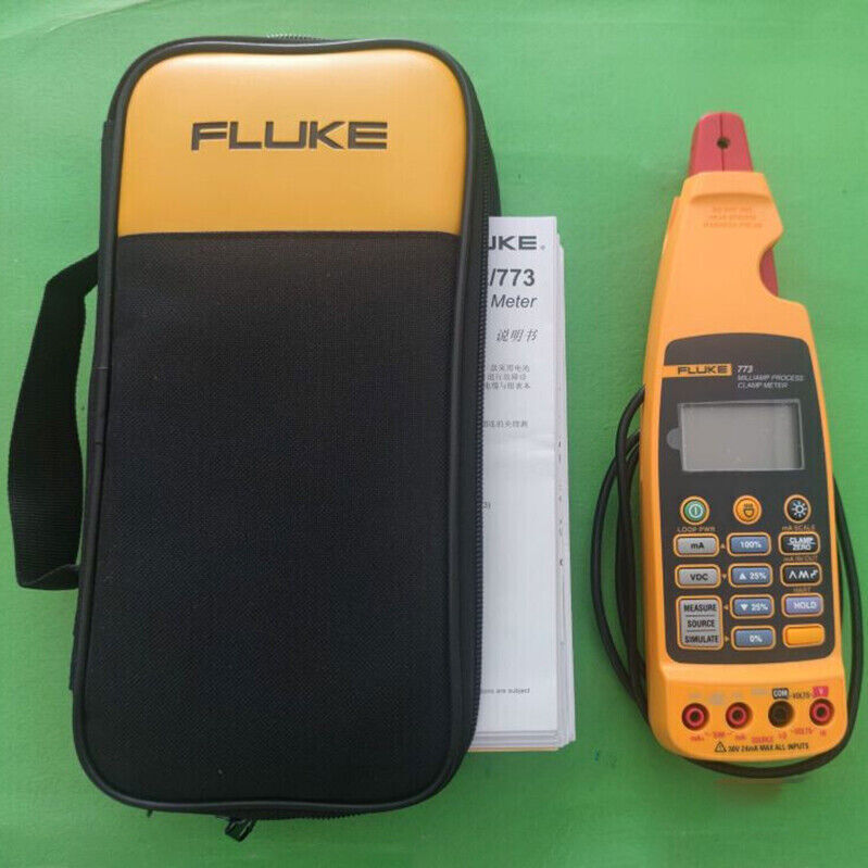 For Fluke 773 Milliamp Process Clamp Meter 4 to 20 mA Signals Provide ...