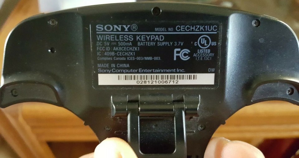 Sony PS3 playstation 3 Wireless Chatpad Keypad qwerty keyboard ...