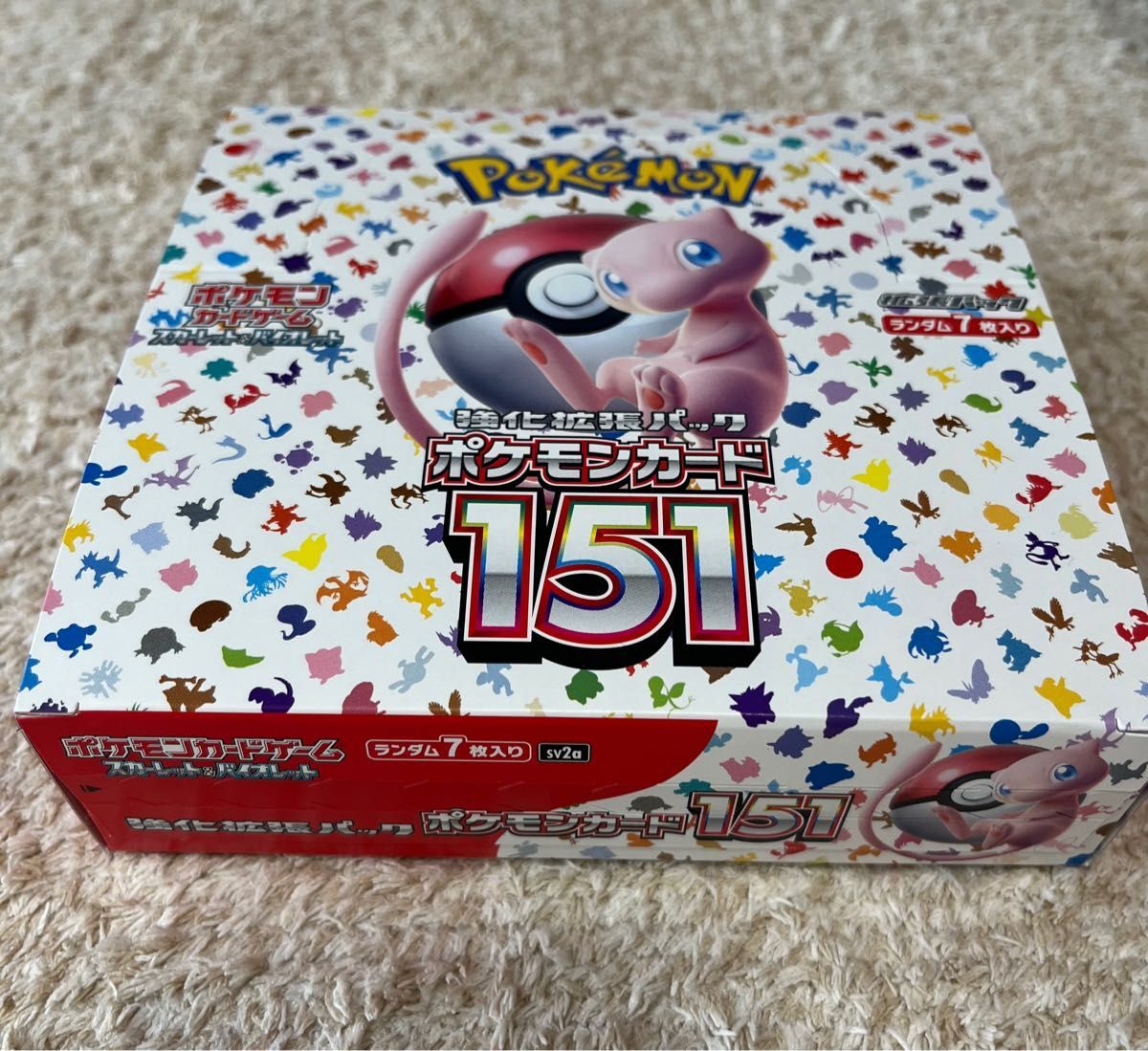 Pokemon Card 151 Scarlet & Violet Booster Box sv2a Japanese No Shrink ...