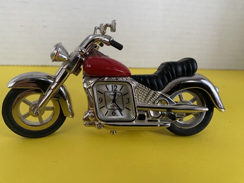 Timex Motorcycle-shaped Clock. Harley Davidson Look. Need Battery | eBay