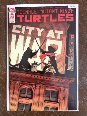 TEENAGE MUTANT NINJA TURTLES: CITY AT WAR #96 IDW PUBLISHING 9.8 TS12 ...