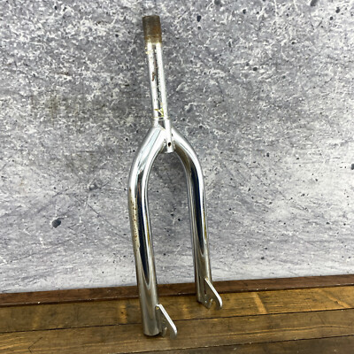 GT BMX Fork 1 in Threaded Old School BMX 20 Akisu 1990s 97 Chrome | eBay