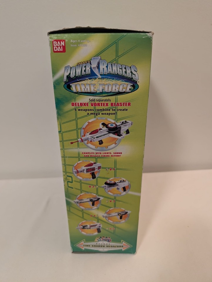 Power Rangers Time Force Deluxe Time Shadow Megazord Bandai 2001 IN BOX ...