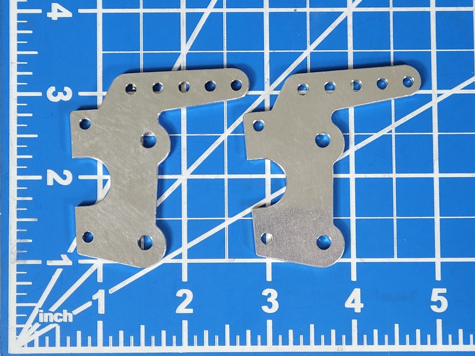 Aluminum Relocate Axle Shock Long Mount Plate Tamiya RC 1/10 Clodbuster ...