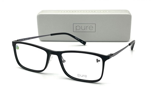 PURE P2008 001 Black / Demo Lenses 57mm Eyeglasses | eBay