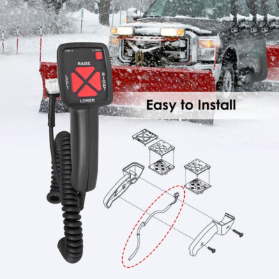FOR WESTERN FISHER SNOW PLOW 6 PIN STRAIGHT BLADE HANDHELD CONTROLLER ...