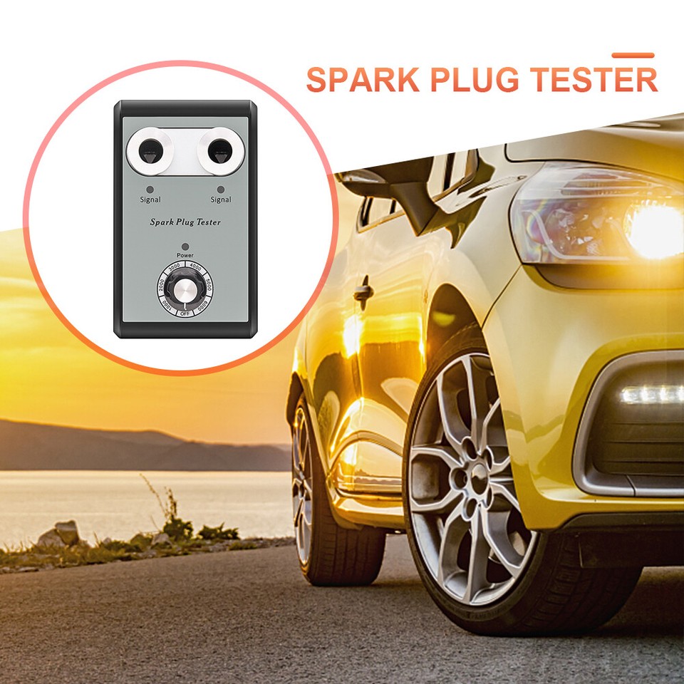 Spark Plug Detector Dual Hole Coil Detector 12V 1A Car Engine ...
