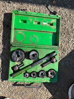 Greenlee Knock 7238SB out punch kit 1/2-2 in conduit | eBay