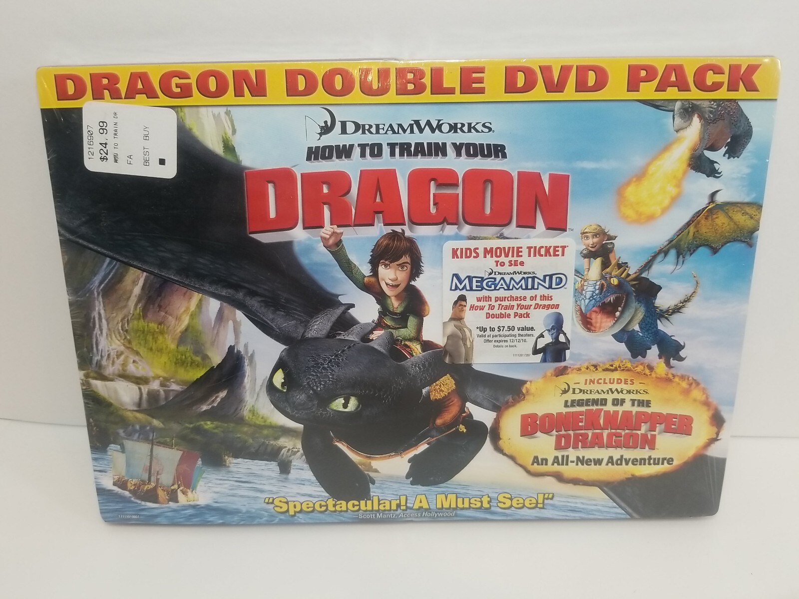 NEW SEALED HOW TO TRAIN YOUR DRAGON DOUBLE DVD PACK | eBay