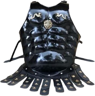 Greek Muscle Armor Cuirass with Apron Belt Medieval LARP Roman Muscle ...