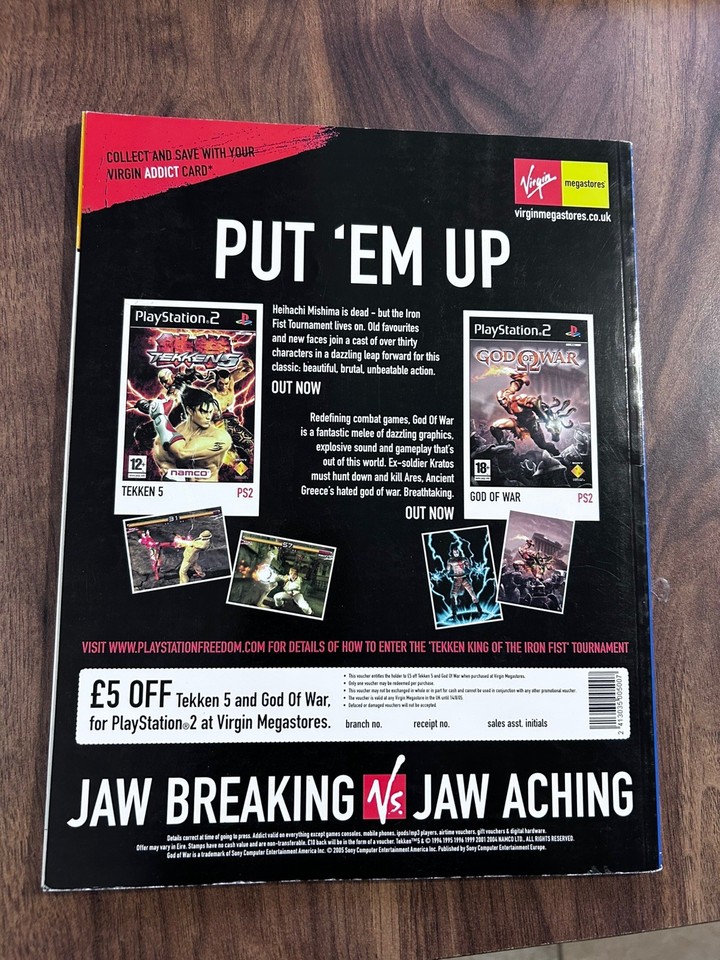 Issue 62 PlayStation Official Magazine August 2005 Joy Geovanni WWE ...
