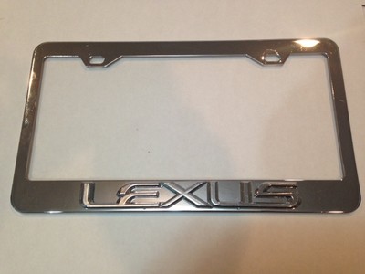 Lexus METAL LEXUS License Plate Frame 3D Lx Es GS RX NX ISF GSF GX LS ...