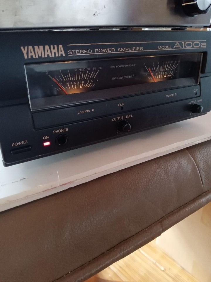 YAMAHA A100a Stereo Power Amplifier Black Good GP | eBay
