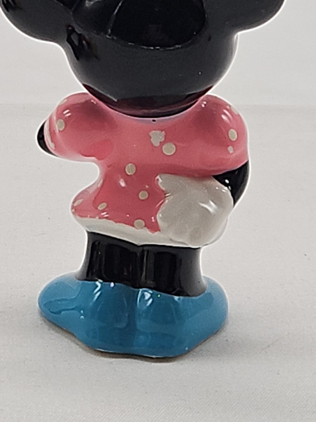 Vintage Miniture Mickey and Minnie Mouse porcelain figures - Made In ...