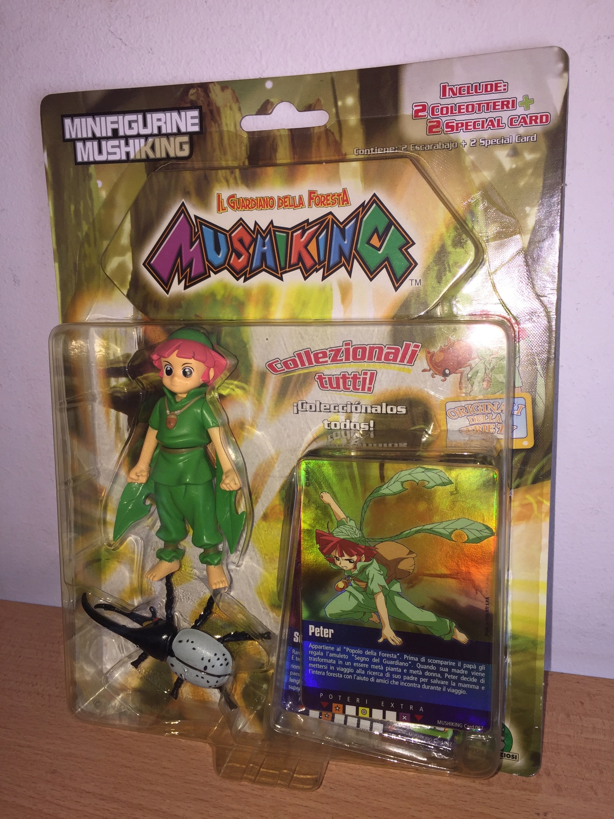 Sega Toys MushiKing King of Beetles Guardian Forest Mini Figure PETER ...