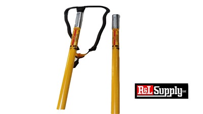 Jameson Sling Shot Throw Line Launcher 8' Two 4' Poles Big Shot Head ...