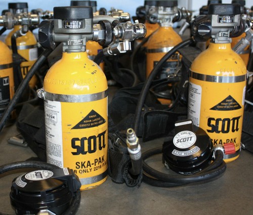 Scott SKA-PAK 5min Emergency Escape Bottle SABA Remote Mobile Air SCBA ...