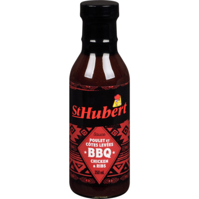 Bottle of ST HUBERT Chicken & Ribs BBQ Sauce 350 ml | eBay