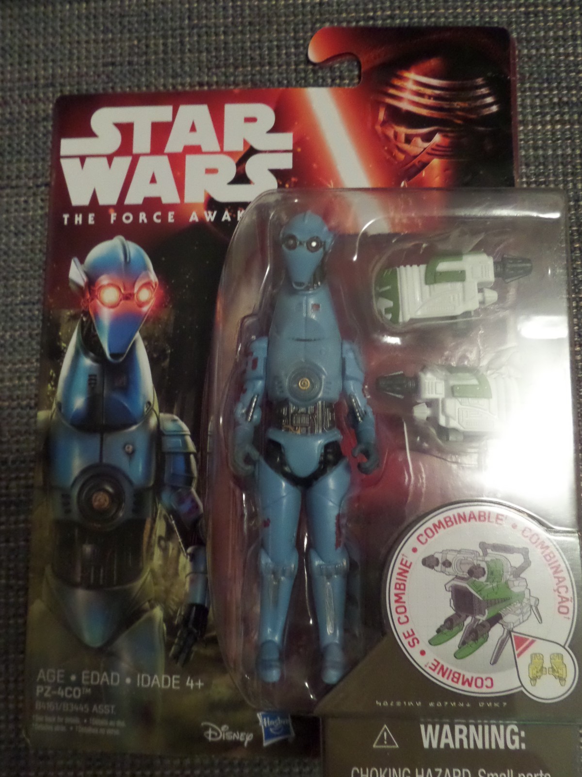 STAR WARS The Force Awakens PZ-4CO 3.75" Action Figure NEW in Box ...