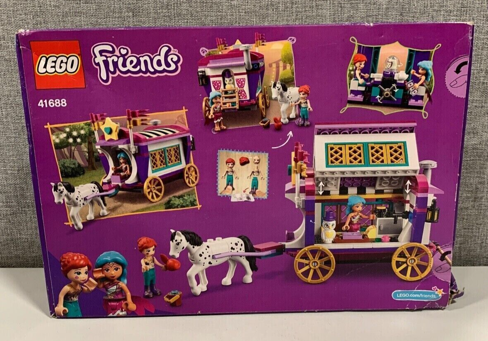 Lego Friends Magical Caravan 41688 Gift Toy Building Kit Set 348pcs ...
