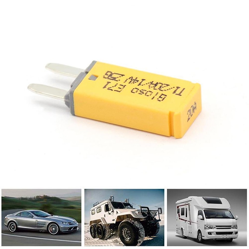 Mini Circuit Breaker Blade Fuse DC 14V Auto Reset Circuit Breaker ...